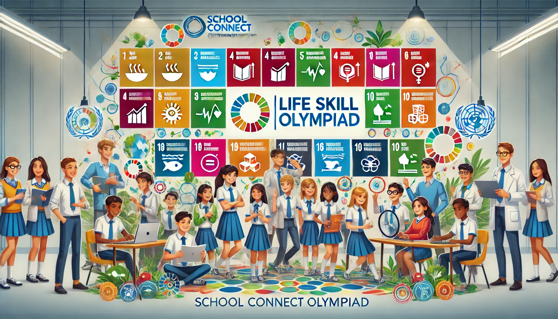 School Connect Olympiad: Life Skills Olympiad – Class 1 (SDGs)